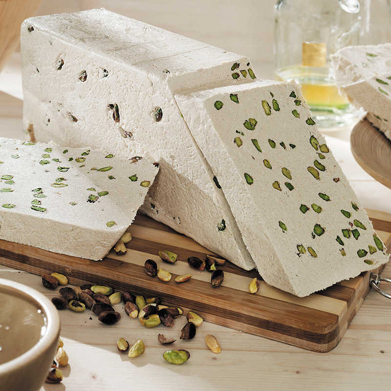 Antep Fıstıklı Tahin Helvası 500g - Hacı Şerif